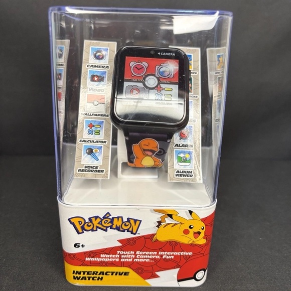 Pokemon | Other | Pokemon Interactive Watch Black And Red | Poshmark